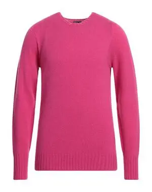 DRUMOHR Lambswool Crewneck Sweater Pink