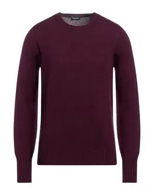DRUMOHR Lambswool Crewneck Sweater Purple