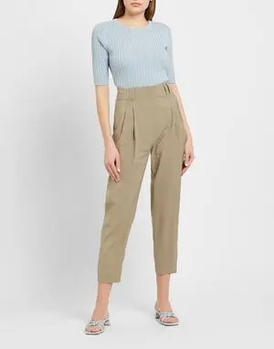8 BY YOOX Cropped Pleated Pants