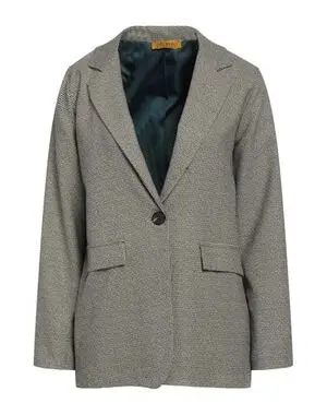 EBARRITO Single-breasted Tweed Blazer