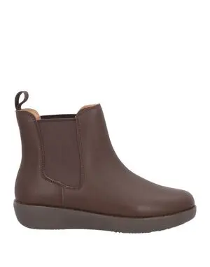 Fitflop Leather Chelsea Boots With Wedge Heel