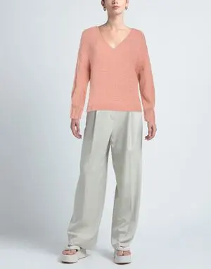 VANESSA SCOTT Knitted Mélange Sweater
