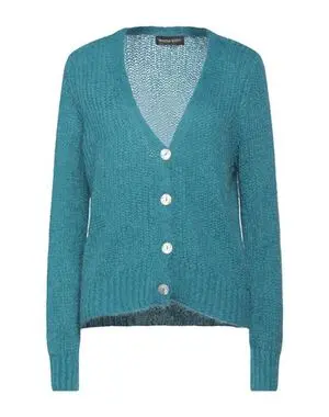 VANESSA SCOTT Knitted Cardigan - Green