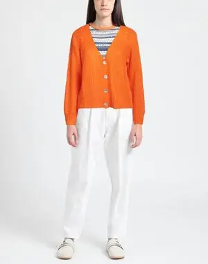 VANESSA SCOTT Knitted Cardigan - Orange