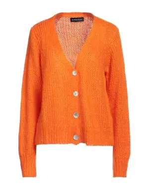 VANESSA SCOTT Knitted Cardigan - Orange