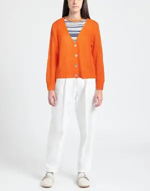 VANESSA SCOTT Knitted Cardigan - Orange