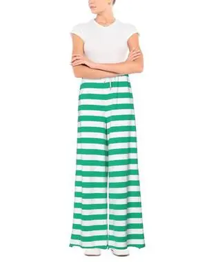 SOLOTRE Striped Wide-leg Trousers