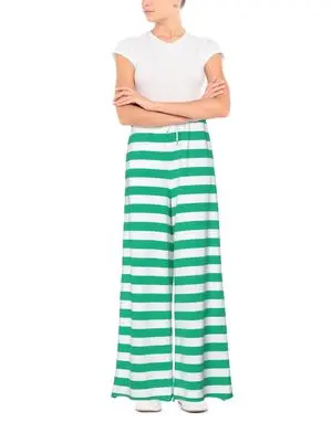 SOLOTRE Striped Wide-leg Trousers