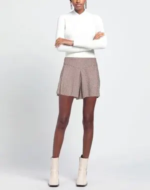 Maje Houndstooth Tweed Shorts