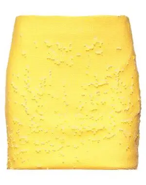 VICOLO Mini Pencil Skirt - Yellow