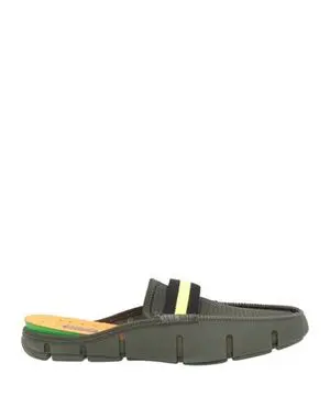 Swims Mules & Clogs Textile Fibers - Green