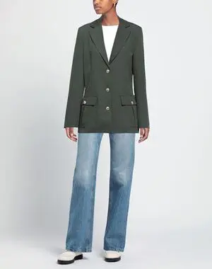 VICOLO Single-breasted Blazer - Green