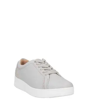 Fitflop Leather Low-top Sneakers - Grey