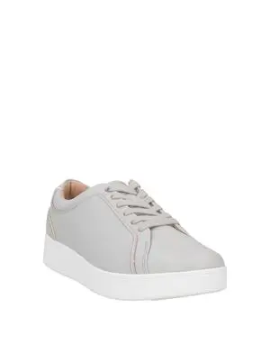Fitflop Leather Low-top Sneakers - Grey