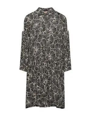 TWINSET Mini Floral-print Crepe Shirt Dress