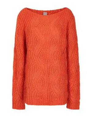 8 BY YOOX Pointelle Knit Sweater In Acrylic, Polyamide, Wool, And Mohair Wool