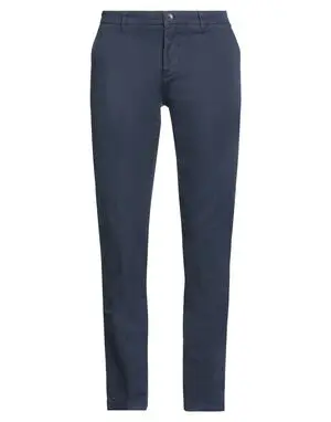 BROOKSFIELD Pants Size Cotton, Elastane - Navy Blue