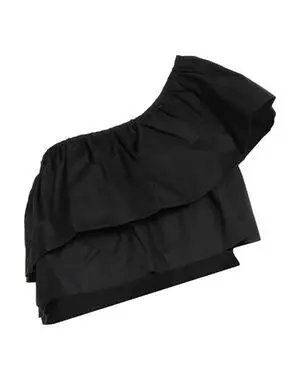 PEPEROSA One-shoulder Woven Top