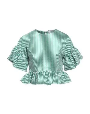 GAËLLE PARIS Cotton Peplum Top