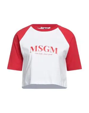 Msgm Two Tone T-shirts For Women