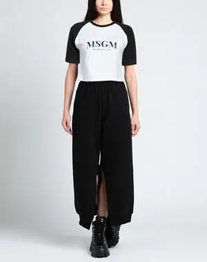 MSGM Cotton Jersey Tee - White