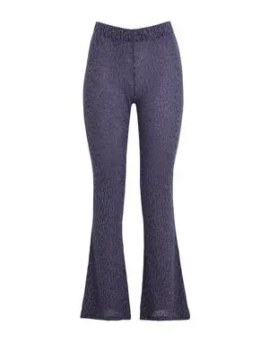 8 BY YOOX Lace Flared Pants - Navy