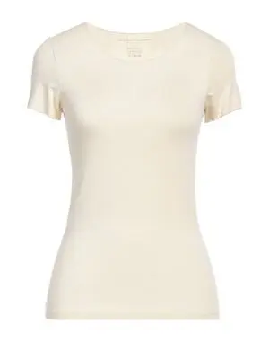 Majestic Filatures Viscose And Elastane T-shirt - Ivory