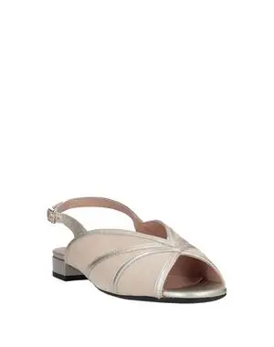 Geox Leather Slingback Sandals - Beige
