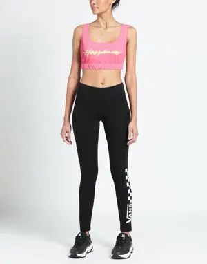 HAPPINESS Embroidered Jersey Crop Top