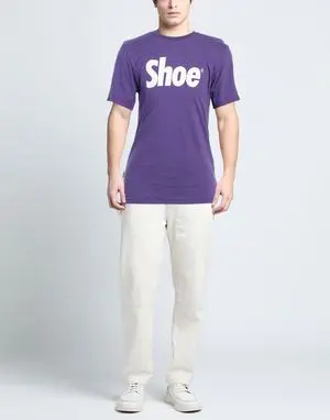SHOE T-shirt Size Cotton - Purple