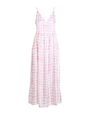 Arket Maxi Dress In Cupro Viscose Blend