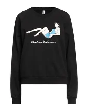 Moschino Cotton Blend Sweatshirt - Black