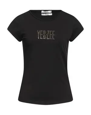 Yes Zee By Essenza Applique T-shirts For Women