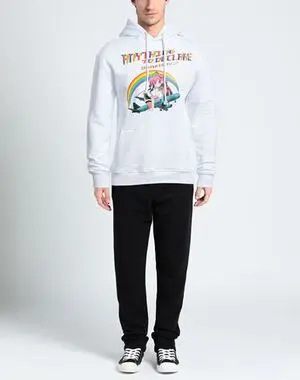 SUNSET SOLDIERS Cotton Sweatshirt With Glitter Print