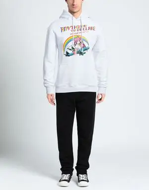 SUNSET SOLDIERS Cotton Sweatshirt With Glitter Print