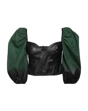 ANTONELLA RIZZA Coated Top - Green