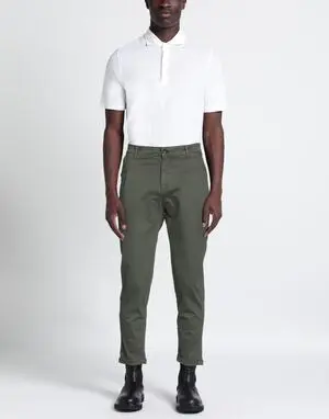 STILOSOPHY Pants Size Cotton, Elastane - Green