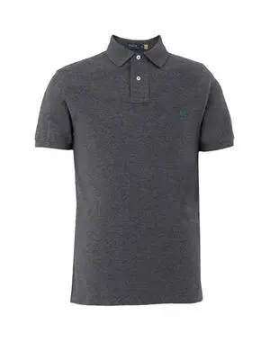 Polo Ralph Lauren Man Polo Shirt Bright Blue Size Xl Cotton Lead