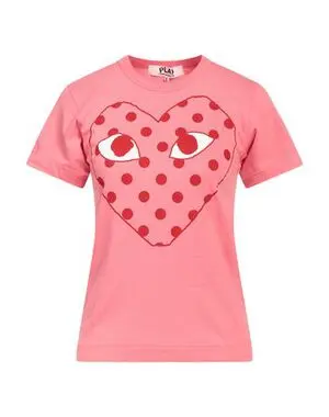 Play Comme Des Garcon Printed T-shirt - Pink