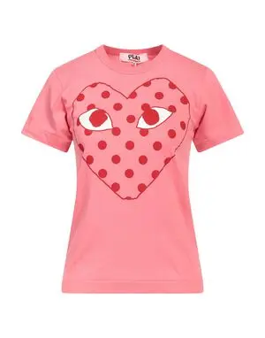 Play Comme Des Garcon Printed T-shirt - Pink