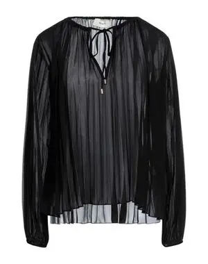 VICOLO Bow Blouse - Black