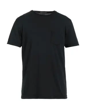 Crossley Man T-shirt Charcoal Size L Cotton Black