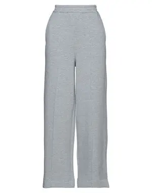 SOLOTRE Wide-leg Fleece Pants - Grey