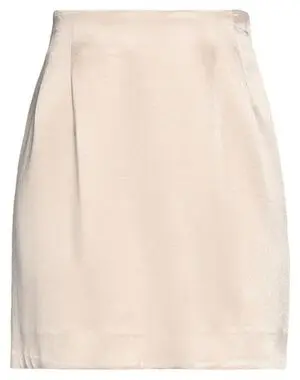 SOALLURE SOALLURE Mini Skirt Beige