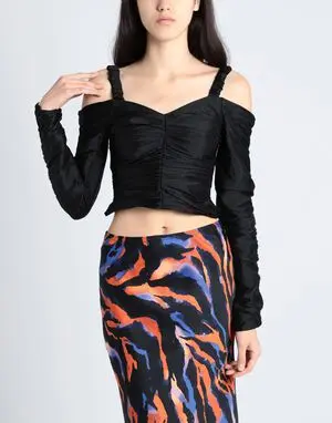 Topshop Off-the-shoulder Gathered Top