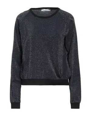 GRIFONI Knitted Lamé Sweater - Blue