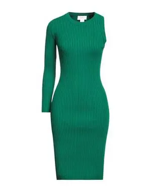 VICOLO Midi Knit Dress - Green