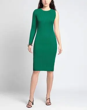 VICOLO Midi Knit Dress - Green