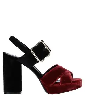 TWINSET Slingback Velvet Sandals