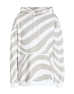 8 BY YOOX Striped Organic Cotton Hooded Sweatshirt